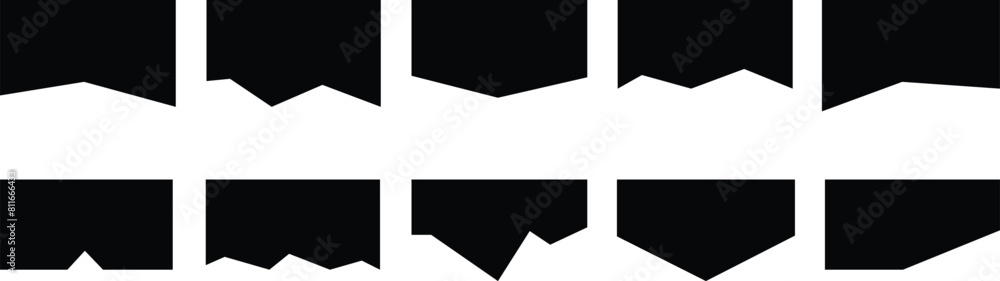 Abstract curve line, modern Dividers Shapes, design element, banner ...