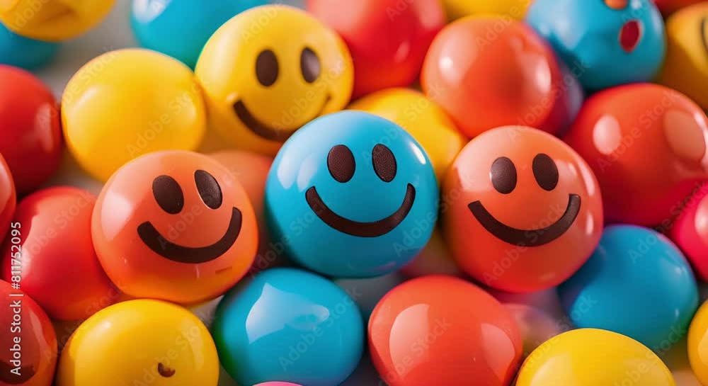 Adding lively candy smiley faces to event decorations gives them a ...