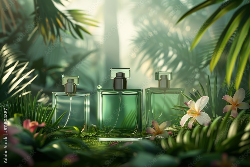 The luxurious Eau de Cologne features a marine-inspired floral scent ...