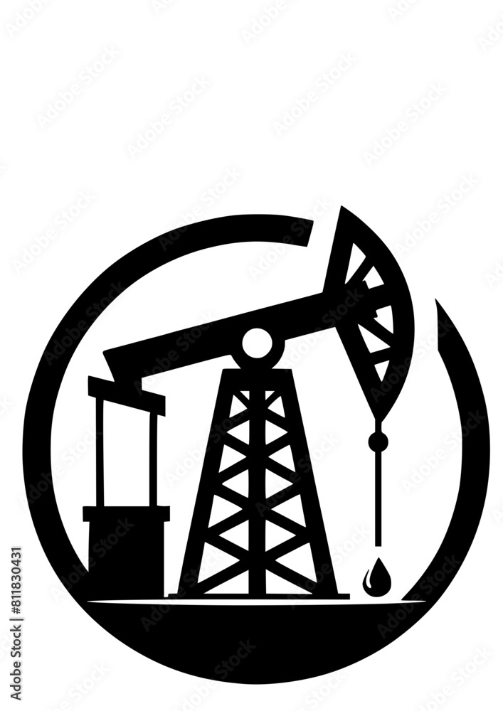 Oil Field SVG, Oil Field PNG, Oil Derrick SVG, Oil Field Clipart, Oil ...
