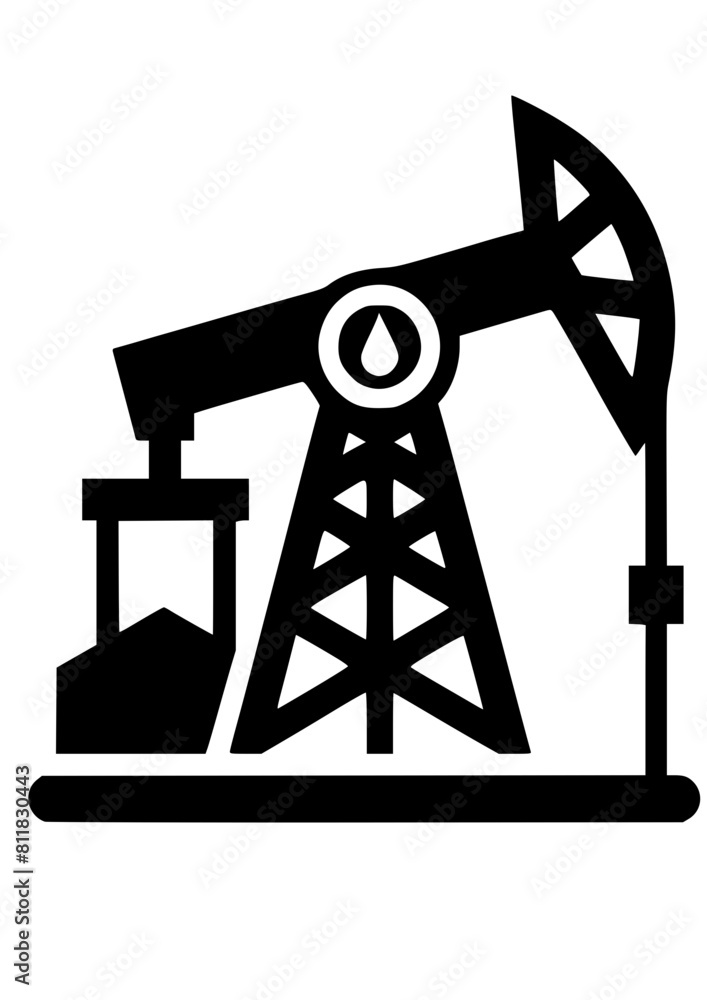 Oil Field SVG, Oil Field PNG, Oil Derrick SVG, Oil Field Clipart, Oil ...