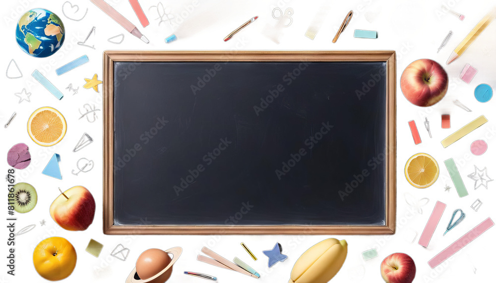 frame space background chalk blackboard doodles text education ...