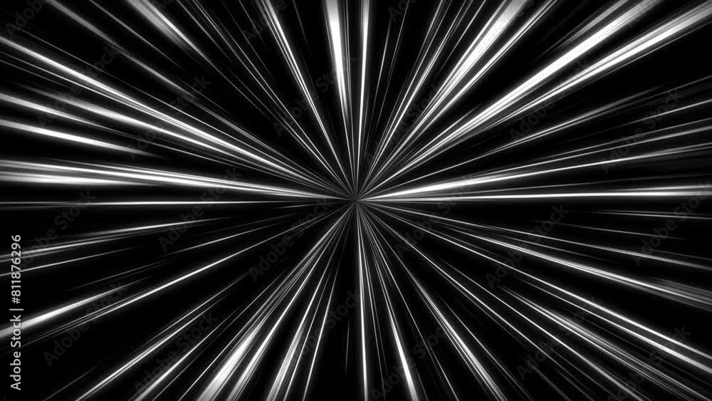 Anime comic book Action speed lines animation effects. Light rays ...