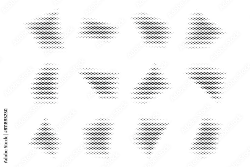 Halftone Star Pattern, Reprographic Technique for Simulating Background Set Minimal Style ...