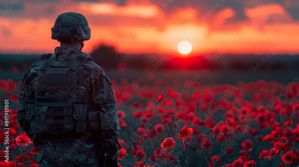 Memorial Day, remembering the fallen soldiers around the world. Stock ...