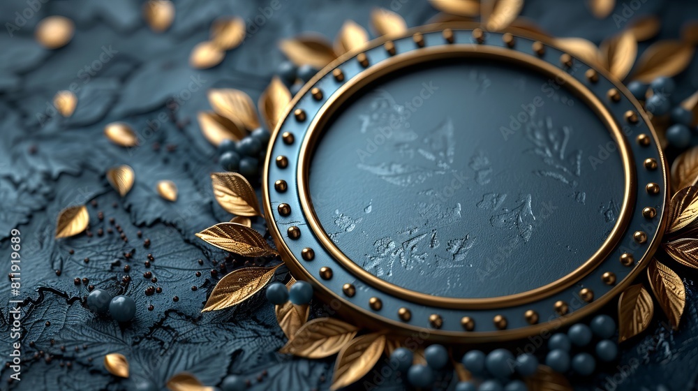 Elegant and professional quality assurance seal that glitters in gold ...