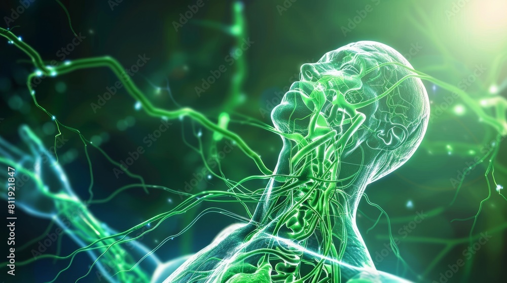 Here is a visual representation of a lymph image illustrating the bodys ...