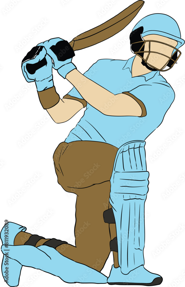 criket, cricketing, cricket ball, drawing, cricket drawing, batsman ...