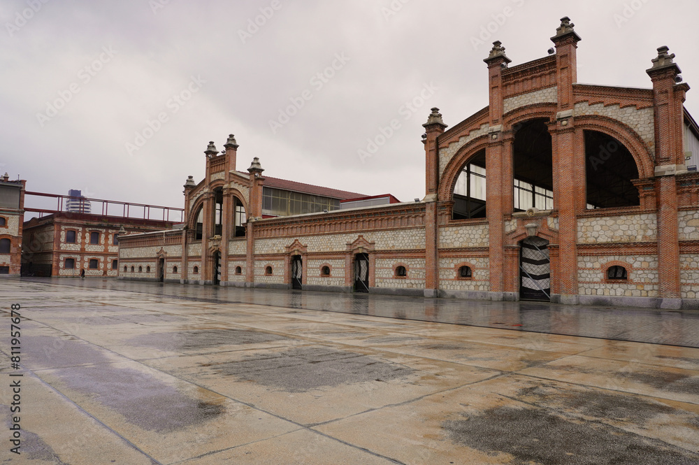 l Matadero, Madrid, Spain. Set of 48 buildings and 16 ha dedicated to ...