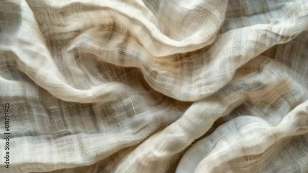 Cose-up captures the organic texture and subtle grid pattern of natural ...