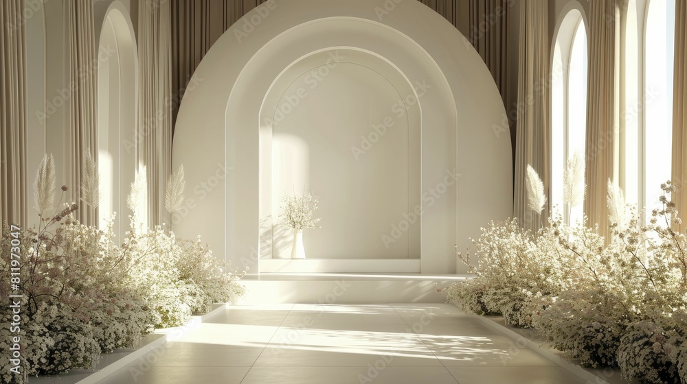 An exquisite setting for showcasing bridal accessories: an Elegant ...