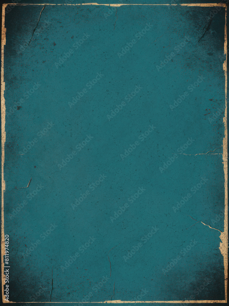 Gritty grunge blue texture background with vignette and aged appearance ...