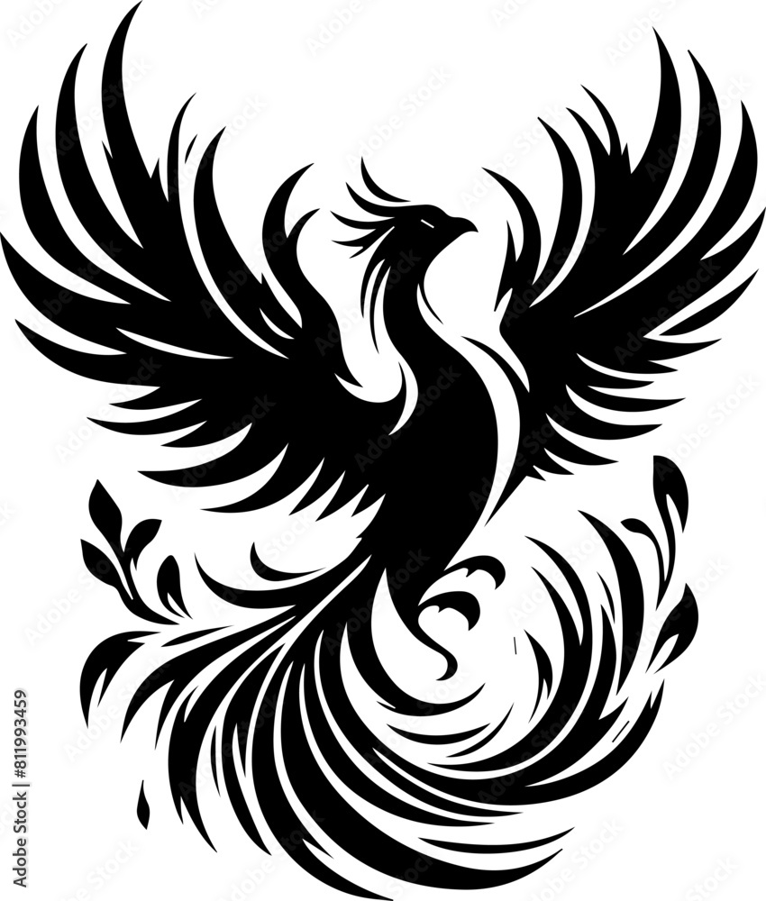 flying, hawk, plumage, rising, falcon, heraldry, hot, pheonix, burn ...
