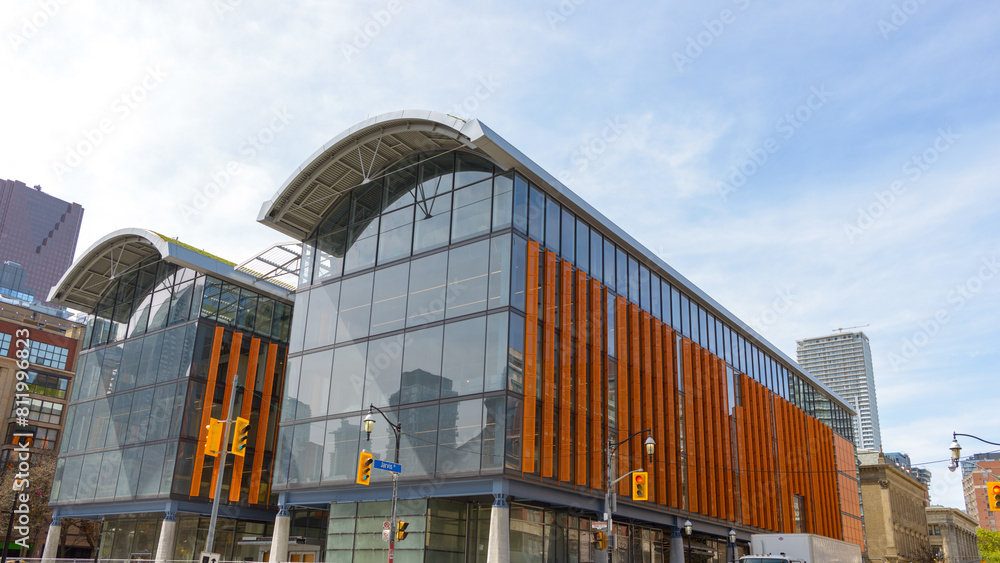 St Lawrence Market North building under construction (designed by ...