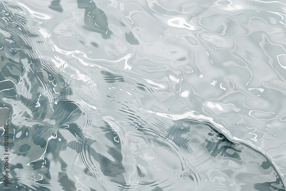Light gray water texture with ripples and waves, top view, flat lay ...