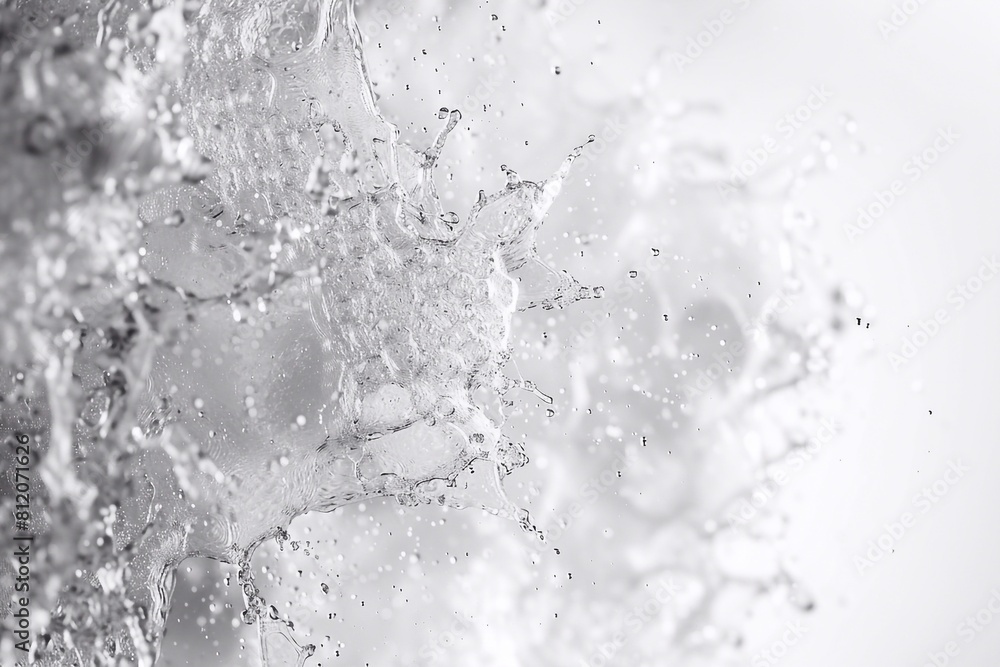 abstract graphic background consisting of pure white particles. This ...