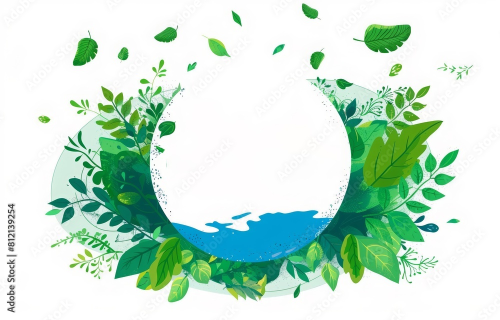 World Environment Day Concept Banner With Text 5 June World