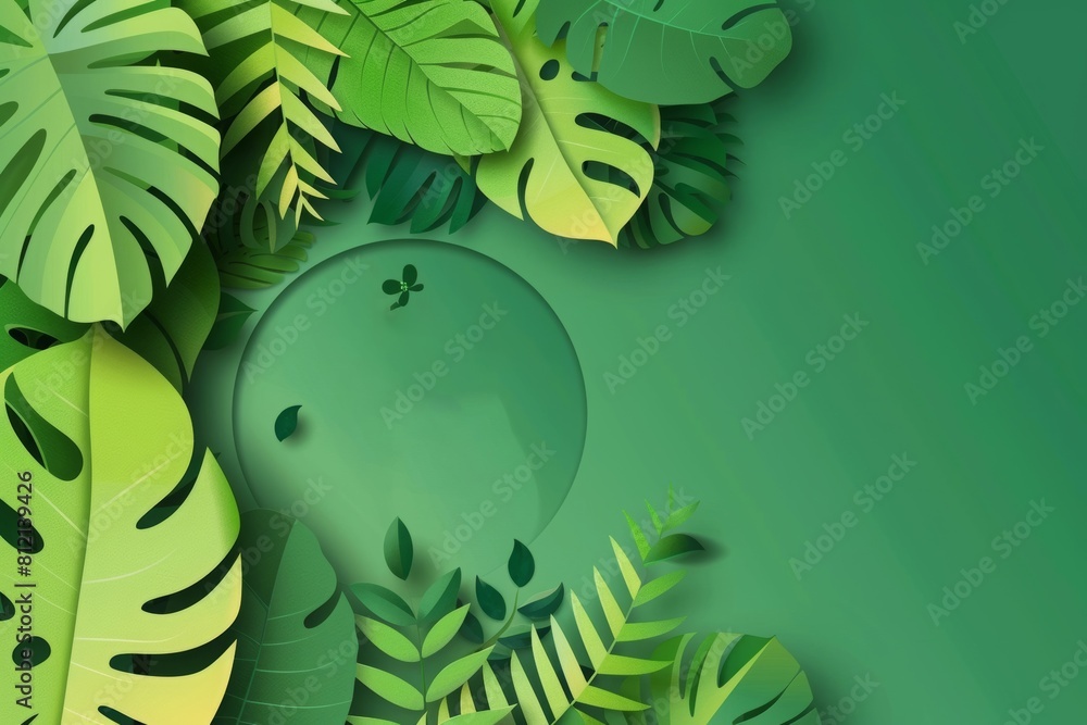 World environment day concept banner with text "5 June World ...