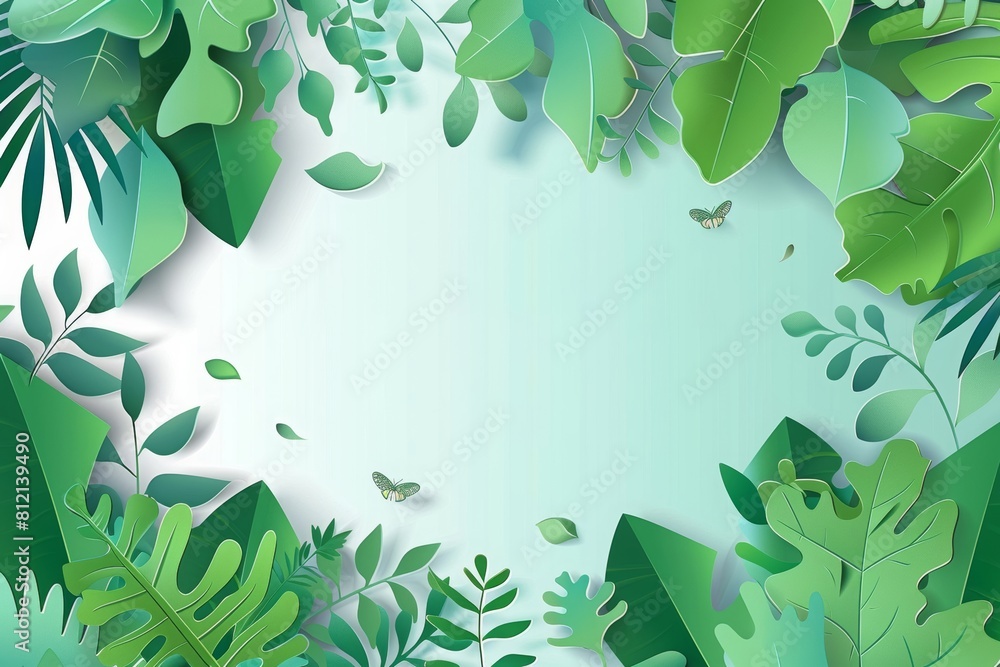 World environment day concept banner with text "5 June World ...