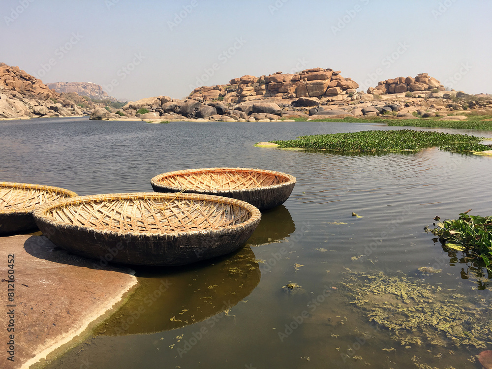 Coracle boats ride experiences at Hampi are always rejuvenating adding ...