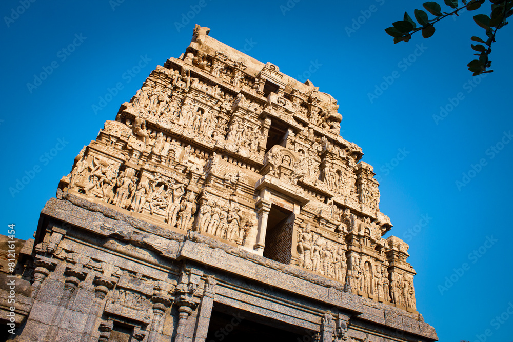 Gingee Venkataramana Temple in the Gingee Fort complex, Villupuram ...