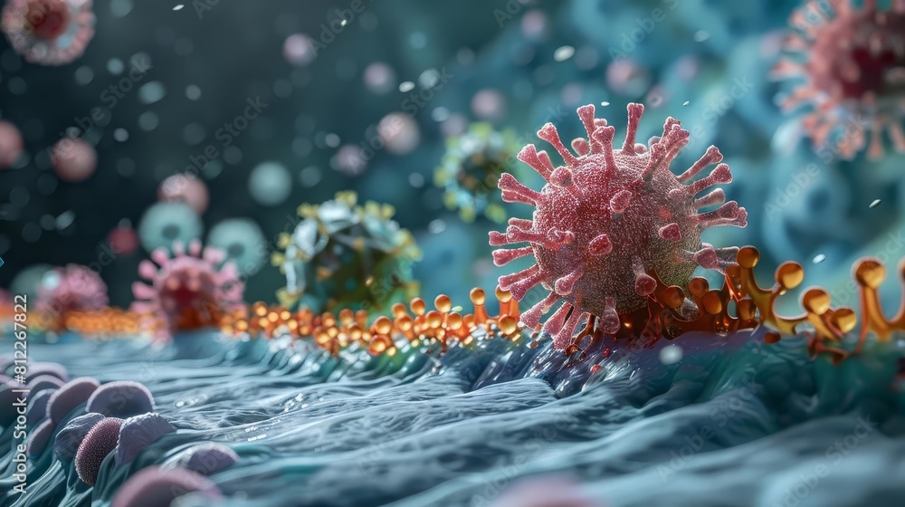 An infographic explaining the role of enzymes in the immune systems ...