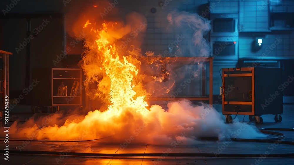 Conceptualize an electrical safety demonstration highlighting the ...