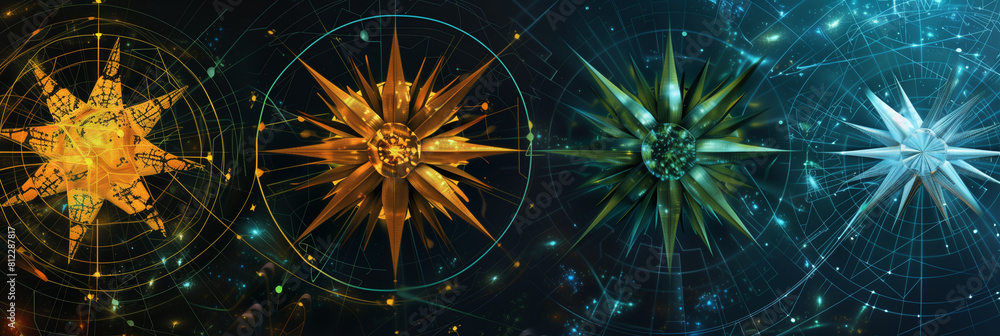 Wind rose diagrams are graphical tools used to display wind speed and ...