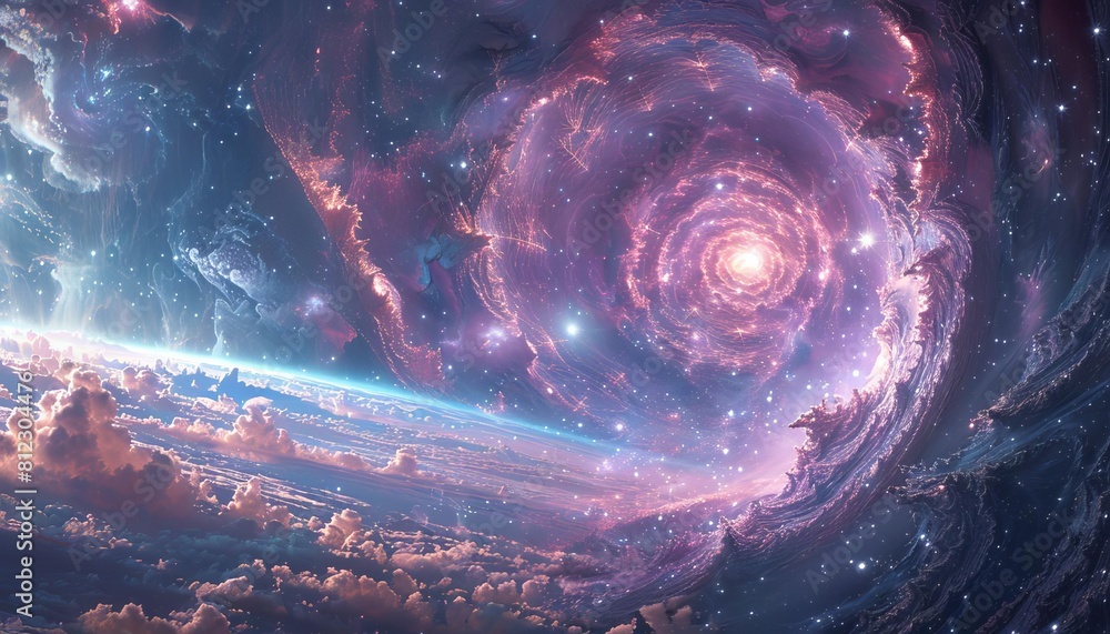 Exhibit an astronomy lecture hall where experts discuss the latest ...