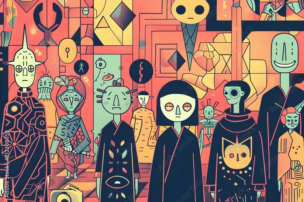 Surreal Supernatural Entities in Moody Dark Fantasy Inspired by ...