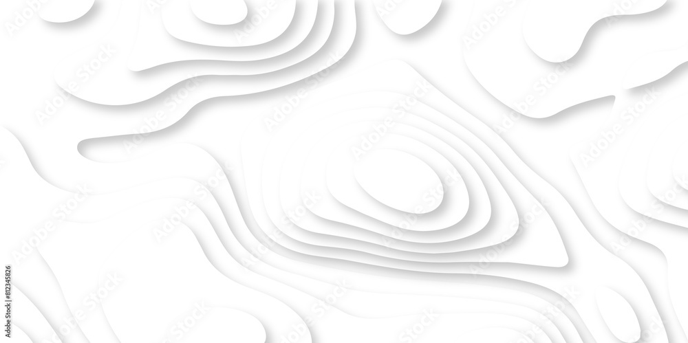 Background with lines Modern white carve wave line abstract luxury 3d ...