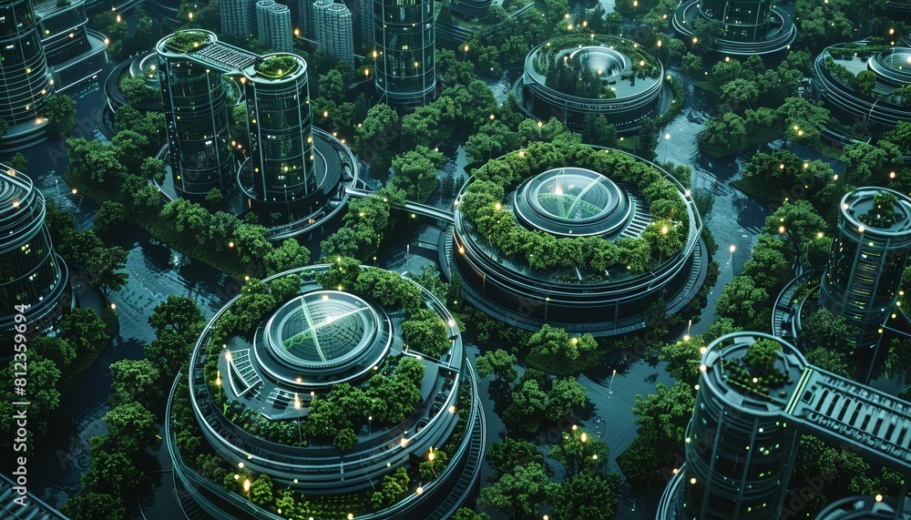 Imagine a smart city water management facility that uses sensors and AI ...
