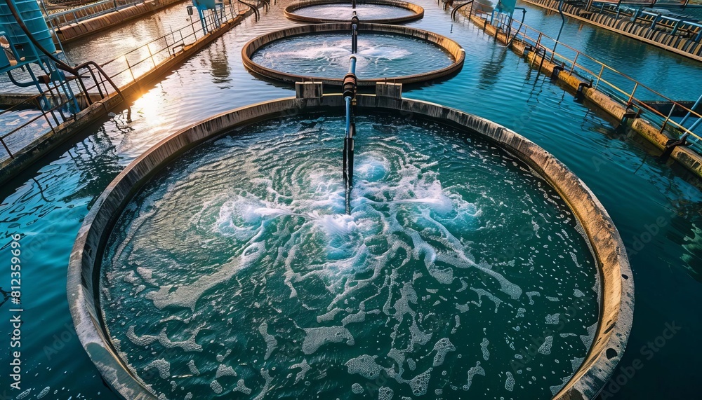 Imagine a smart city water management facility that uses sensors and AI ...