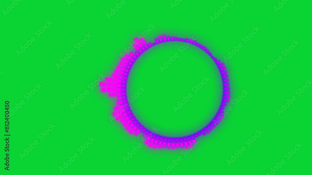 Audio Spectrum, Element Stock Overlay 4k Animation Stickers Video, with ...