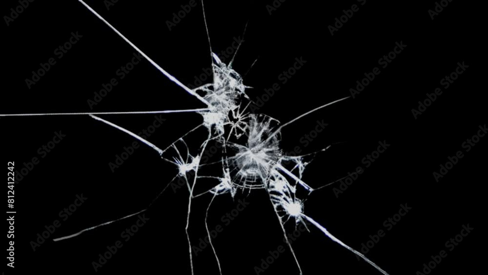 Shattered broken animated, Element Stock Overlay 4k Animation Stickers ...