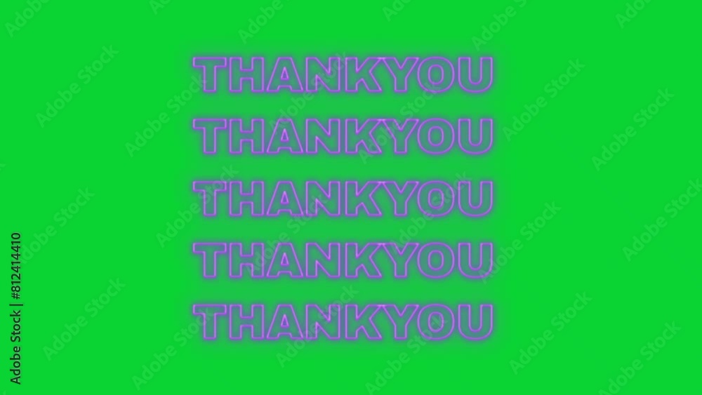 Thank You animated, Element Stock Overlay 4k Animation Stickers Video ...