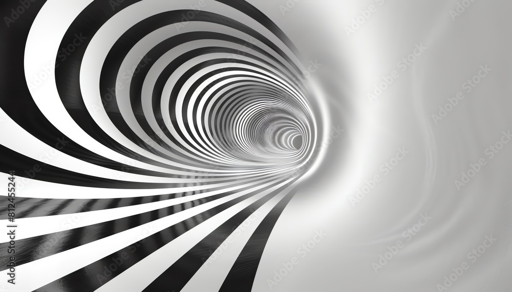 Infinite depth in black and white, wideangle, hypnotic layers, soft ...