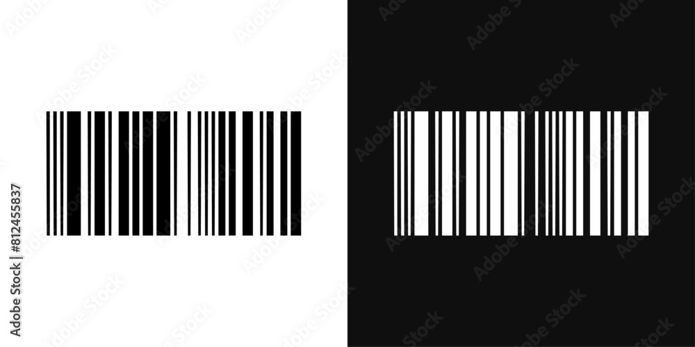 Barcode Scanner Icon Set. SKU Reading and Bar Code Vector Symbol. Stock ...