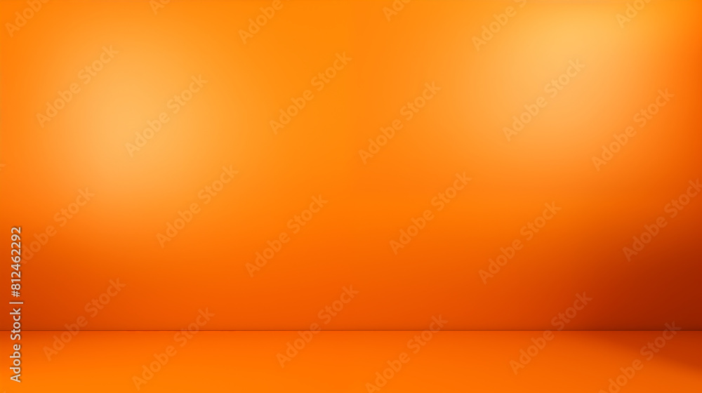 Soft orange gradient background transitioning from vibrant to darker ...