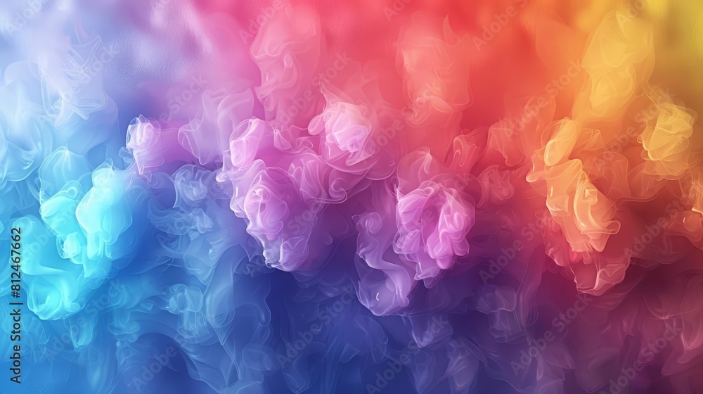 Gradient watercolor pride wash flat design top view calming gradient ...