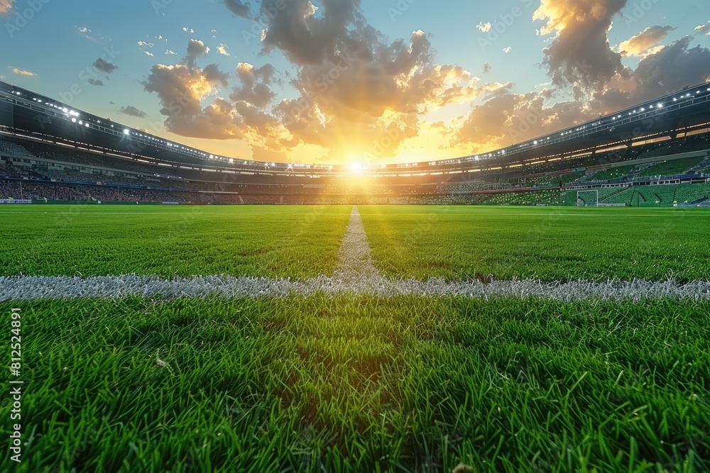 green field stadium designs inspiration ideas Stock Photo | Adobe Stock