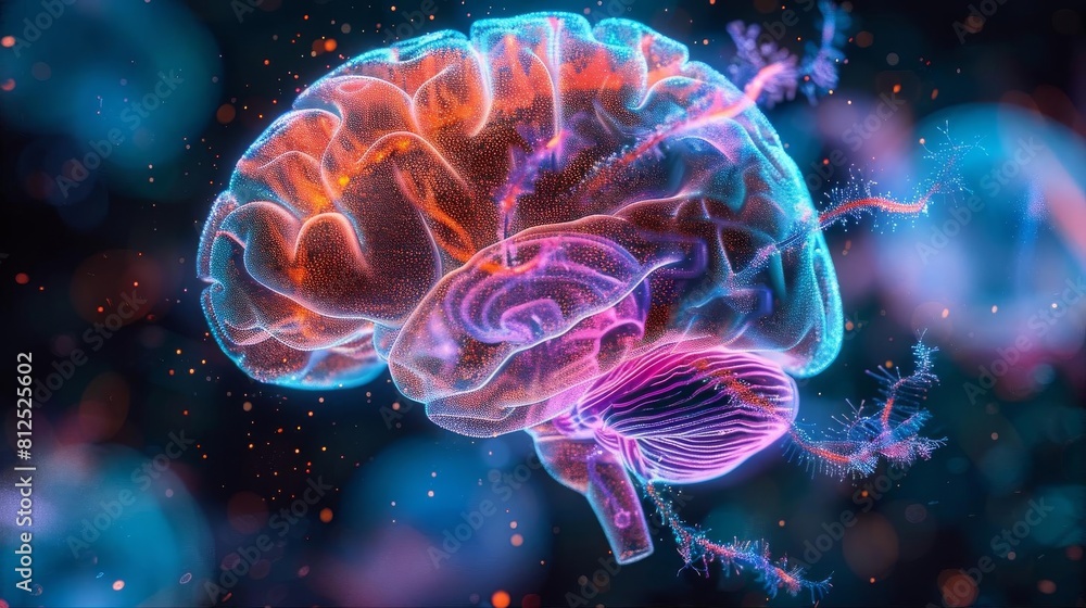 Alzheimer s disease, fading memories represented by blurring and fading ...