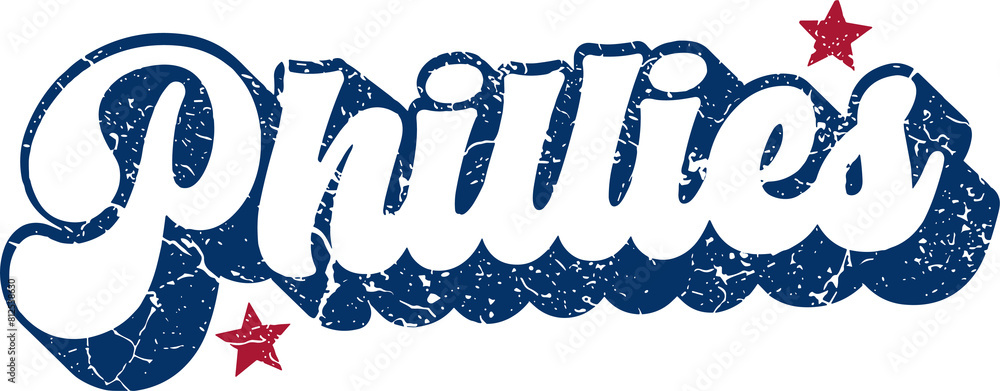 Phillies retro distressed SVG, Phillies mascot svg, Philadelphia ...