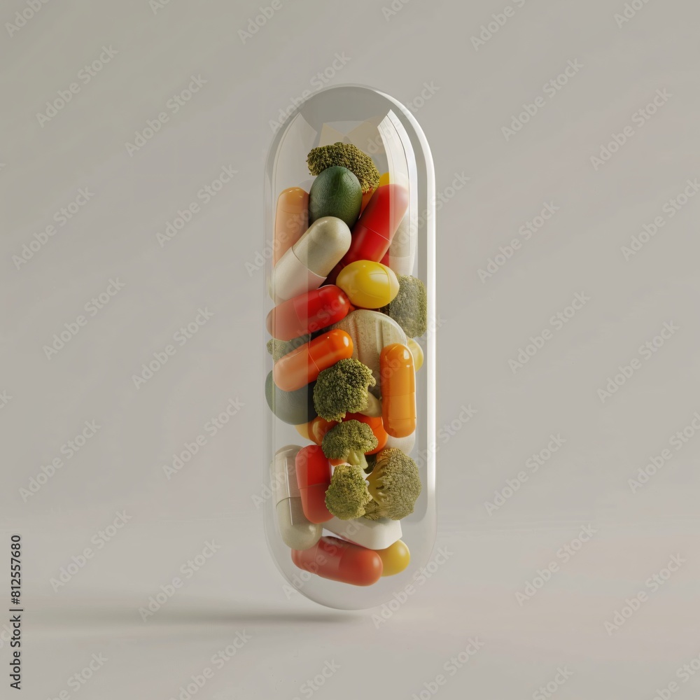 Explore the fusion of health and innovation with this ultra-realistic ...