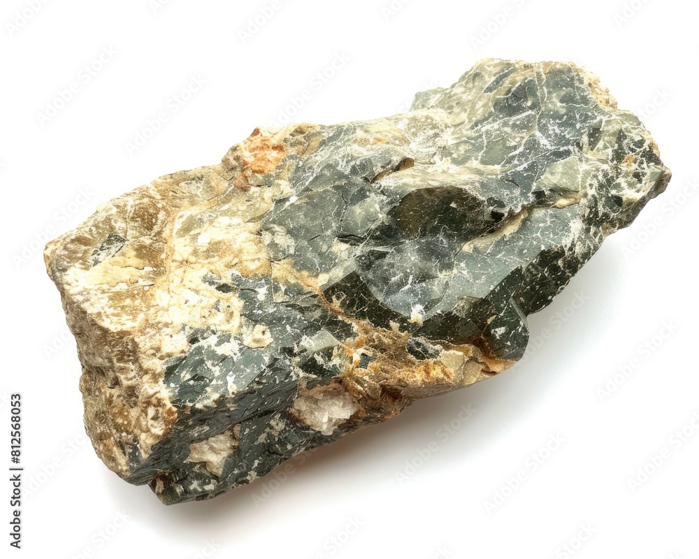 Rough Nepheline Syenite Mineral Rock Cutout - Natural Raw Gemstone Sample Specimen Piece Stock ...