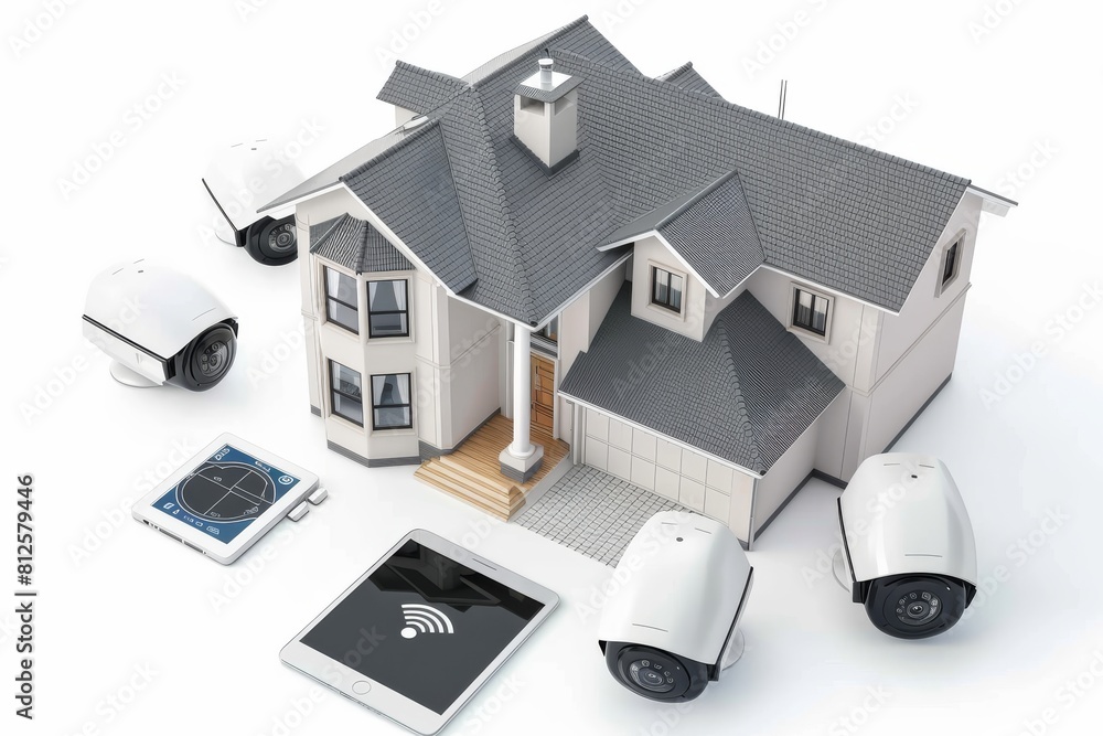 Monitor your home with security cameras that employ Zigbee technology ...
