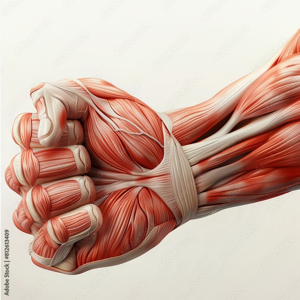 The human hand is a complex structure of bones, muscles, tendons, and ...