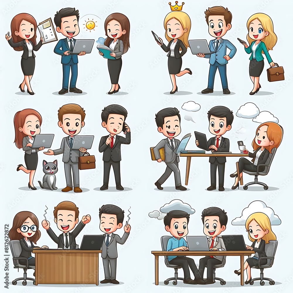 Many cartoon characters art art realistic realistic realistic ...