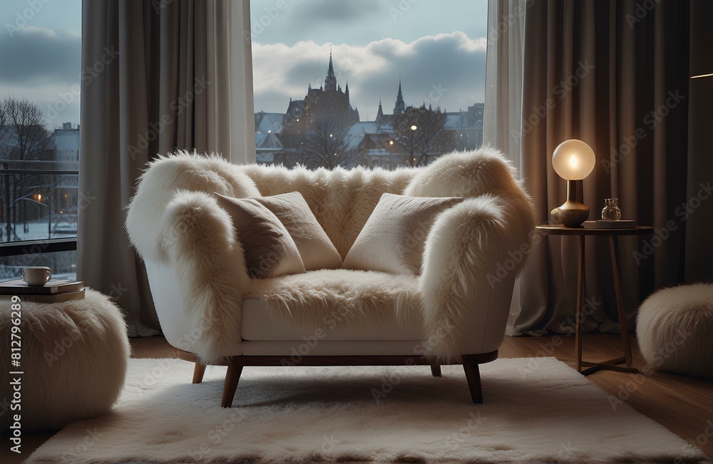 Furniture design fluffy living room fluffy materials | sofa design ...