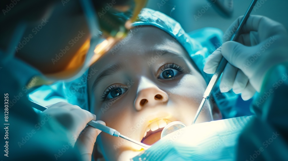 Preparing the child for anesthesia Dental surgery under general ...